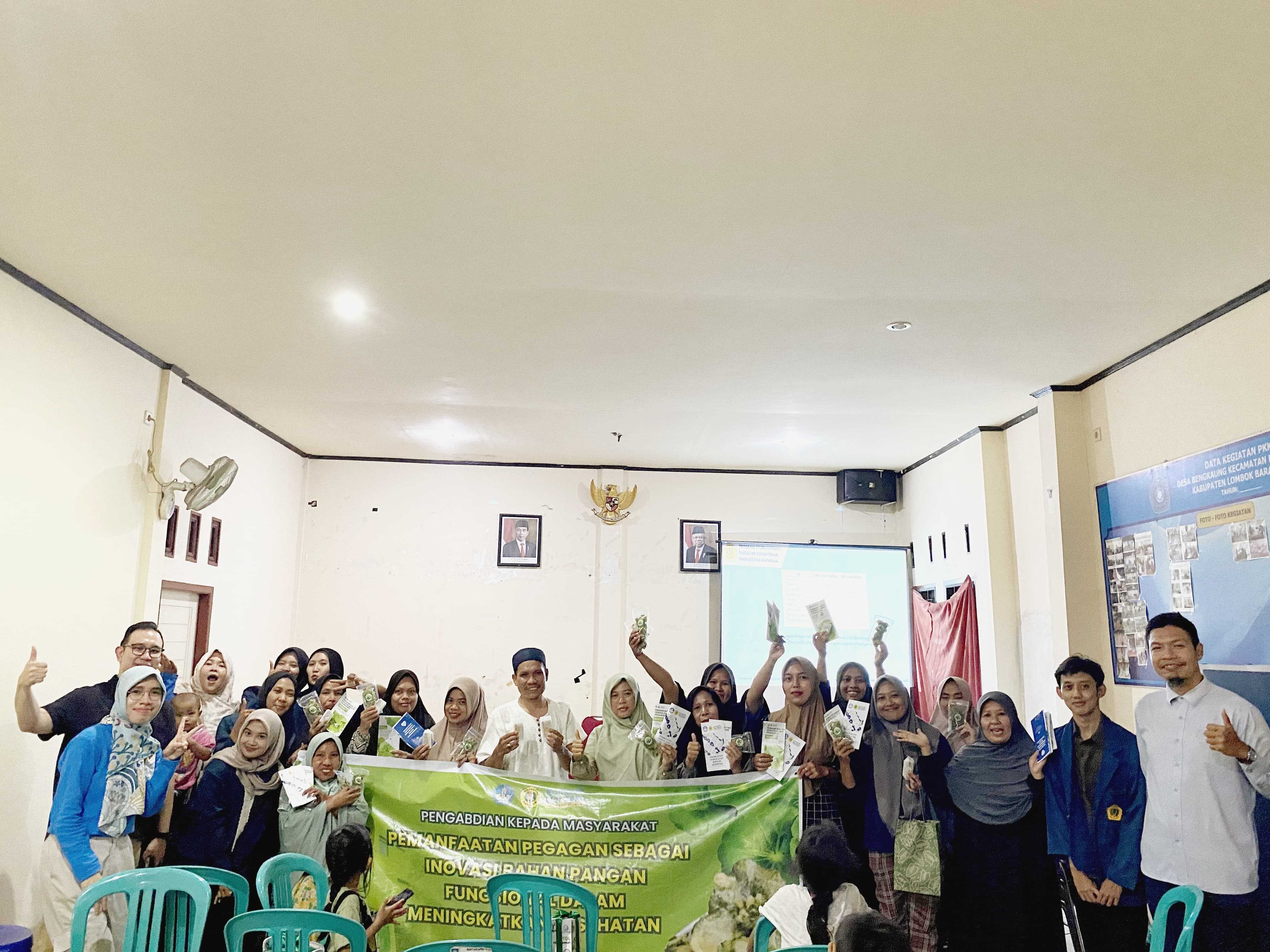 [Press Release] Pengabdian Masyarakat: Pemanfaatan Pegagan Sebagai ...